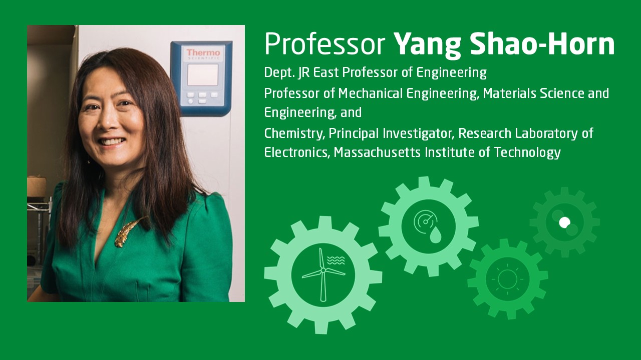 CAPeX Pioneer Lecture – Yang Shao-Horn